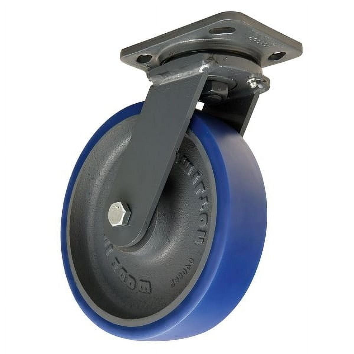 Hamilton Plate Caster,Swivel,Polyurethane,9 1/2"H S-WH-8SPB - Walmart.com