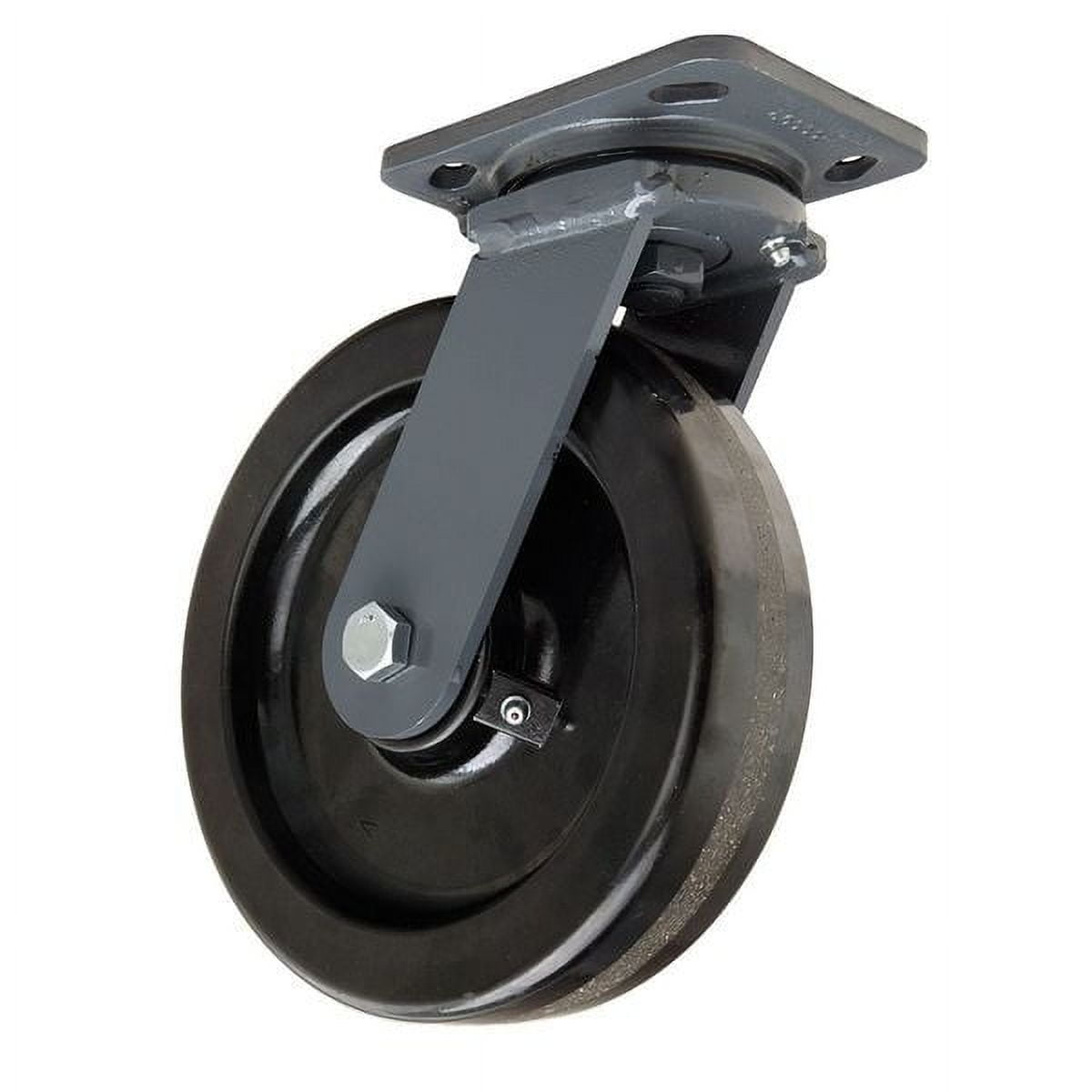Hamilton Plate Caster,Swivel,Phenolic,9 1/2"H S-WH-8P-4SL-IB - Walmart.com