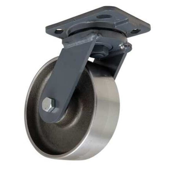 Hamilton Plate Caster,Swivel,Steel,7 1/2"H S-WH-6FSB - Walmart.com