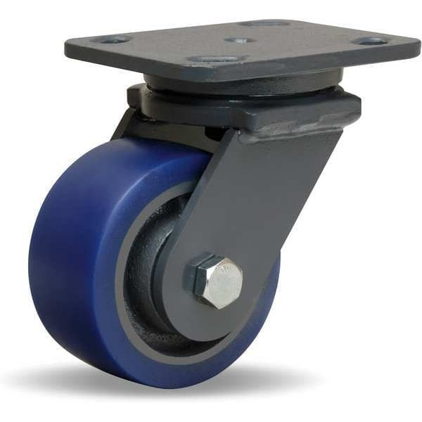 Hamilton Plate Caster,Swivel,Polyurethane,5 5/8"H S-WH-4SPB - Walmart.com