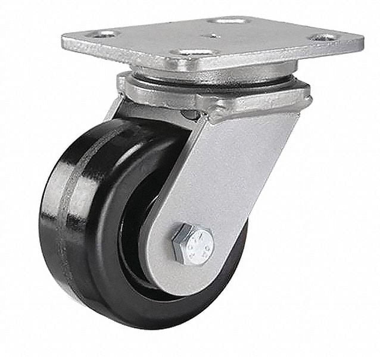 Hamilton Standard Plate Caster,Swivel,800 lb. S-WH-4P-4SL-FB - Walmart.com