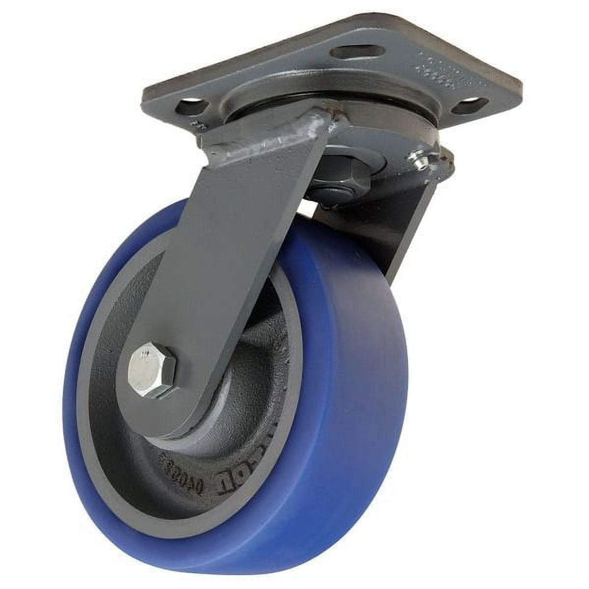 Hamilton Plate Caster,Swivel,Polyurethane,7 1/2"H S-WH-6SPB - Walmart.com