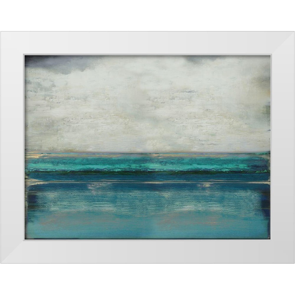Hamilton, Taylor 24x19 White Modern Wood Framed Museum Art Print Titled ...