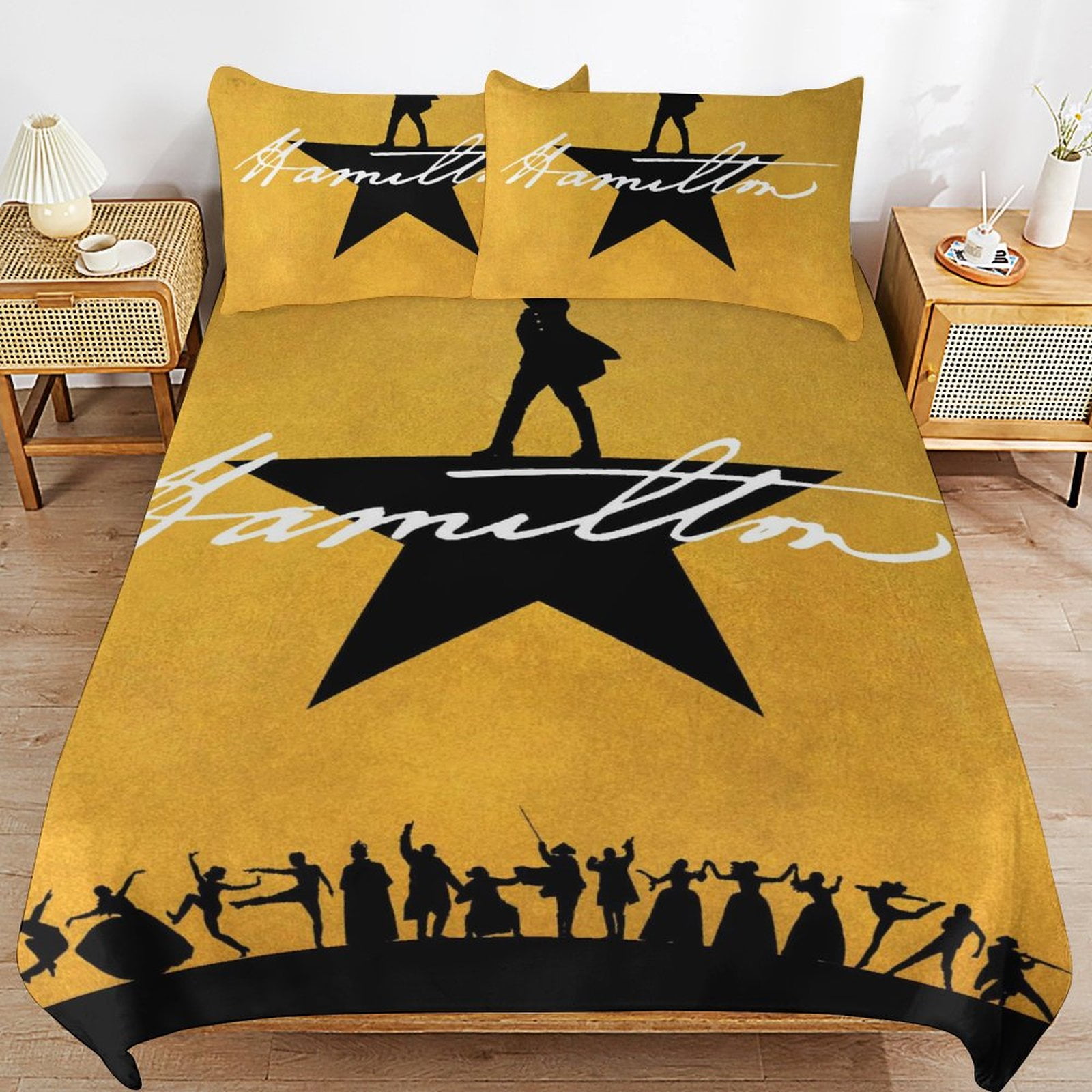 Hamilton The Musical Bed Duvet Cover Microfiber Bedding Sets 3D Printed ...