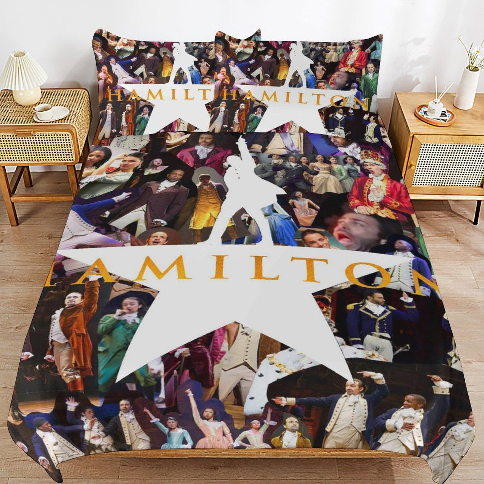 Hamilton The Musical Bed Duvet Cover Microfiber Bedding Sets 3D Printed ...