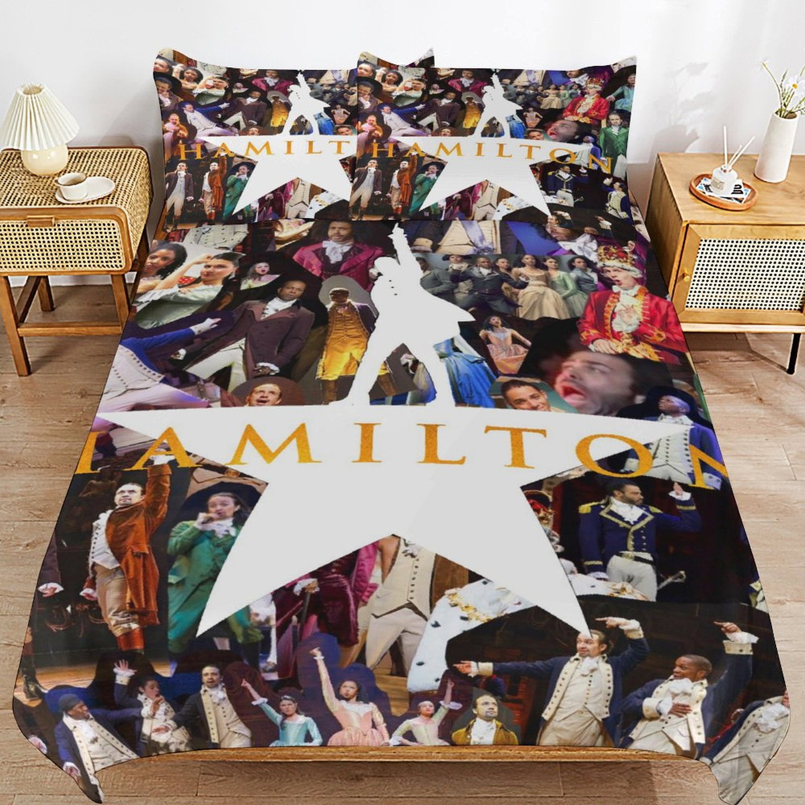 Hamilton The Musical Bed Duvet Cover Microfiber Bedding Sets 3D Printed ...
