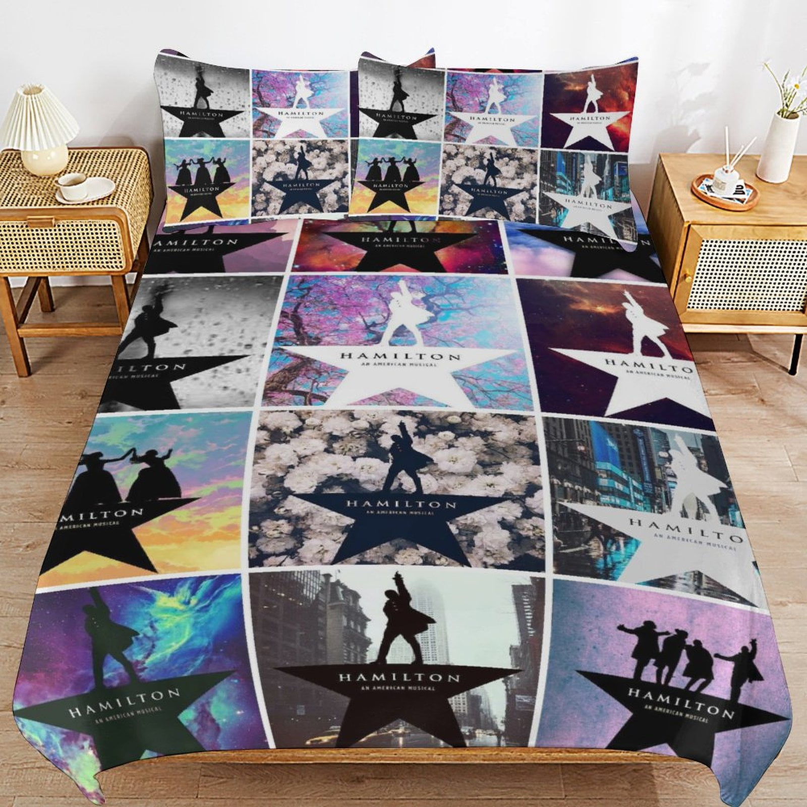 Hamilton The Musical Bed Duvet Cover Microfiber Bedding Sets 3D Printed ...
