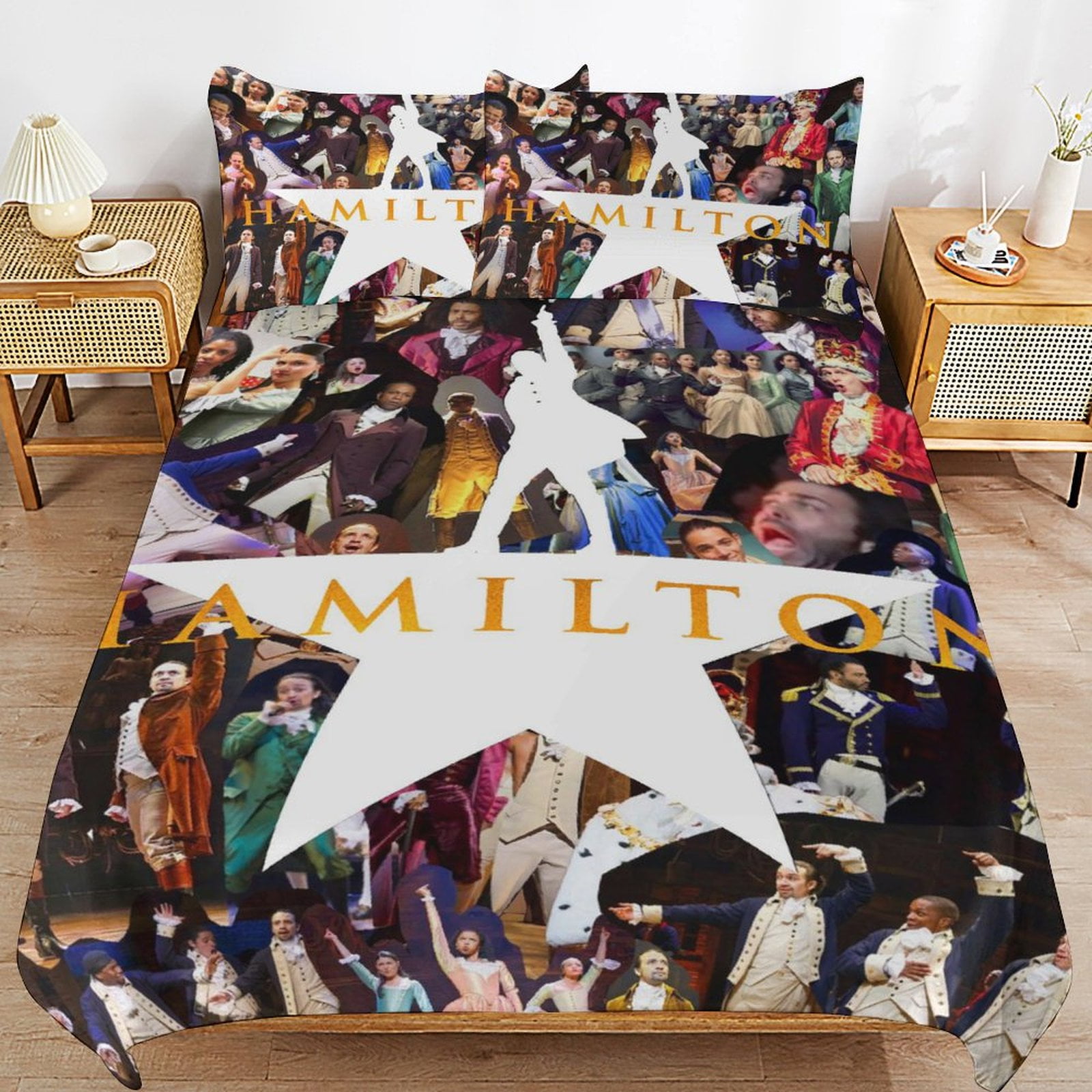 Hamilton The Musical Bed Duvet Cover Microfiber Bedding Sets 3D Printed ...