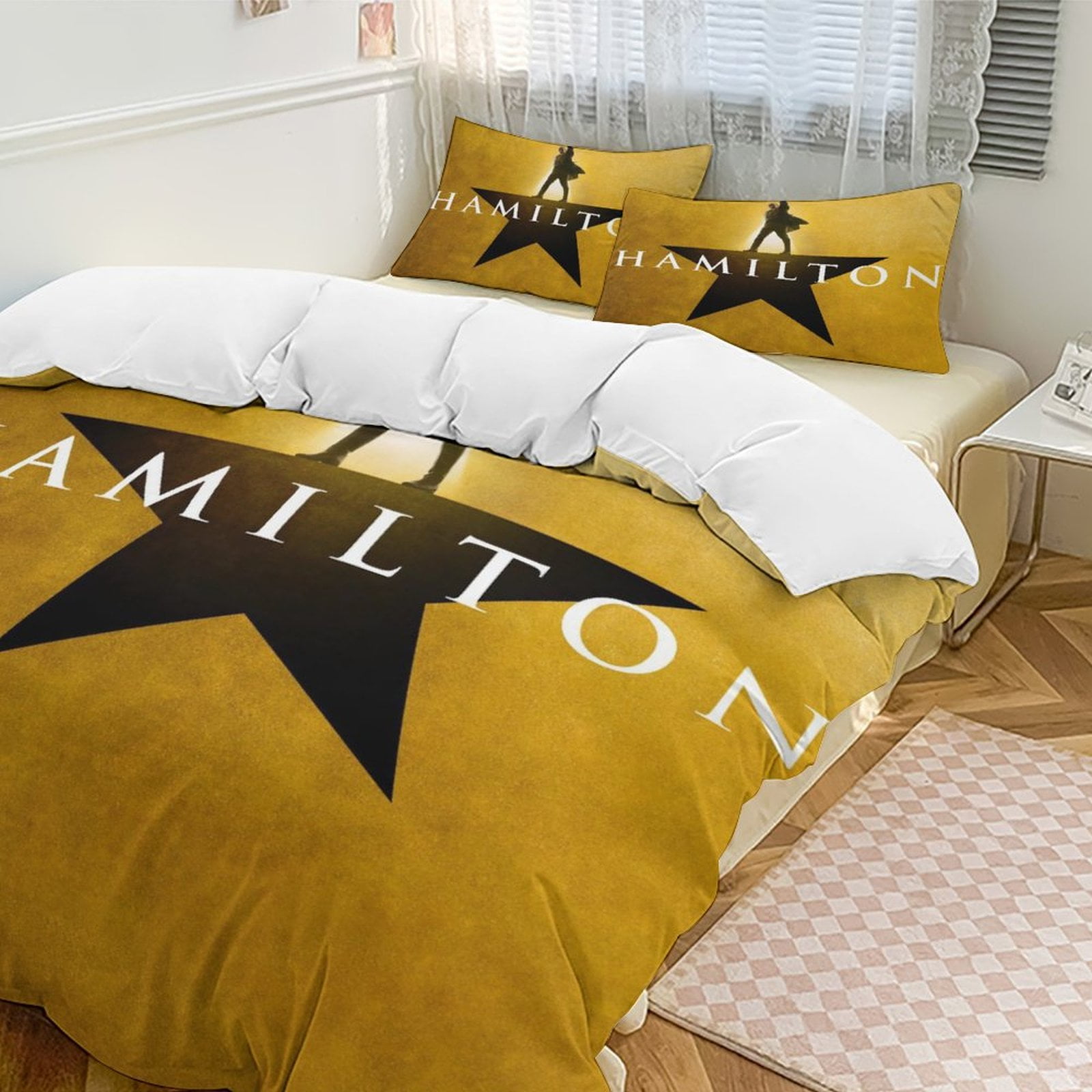 Hamilton The Musical Bedding Set Novelty Pattern Soft Microfiber ...