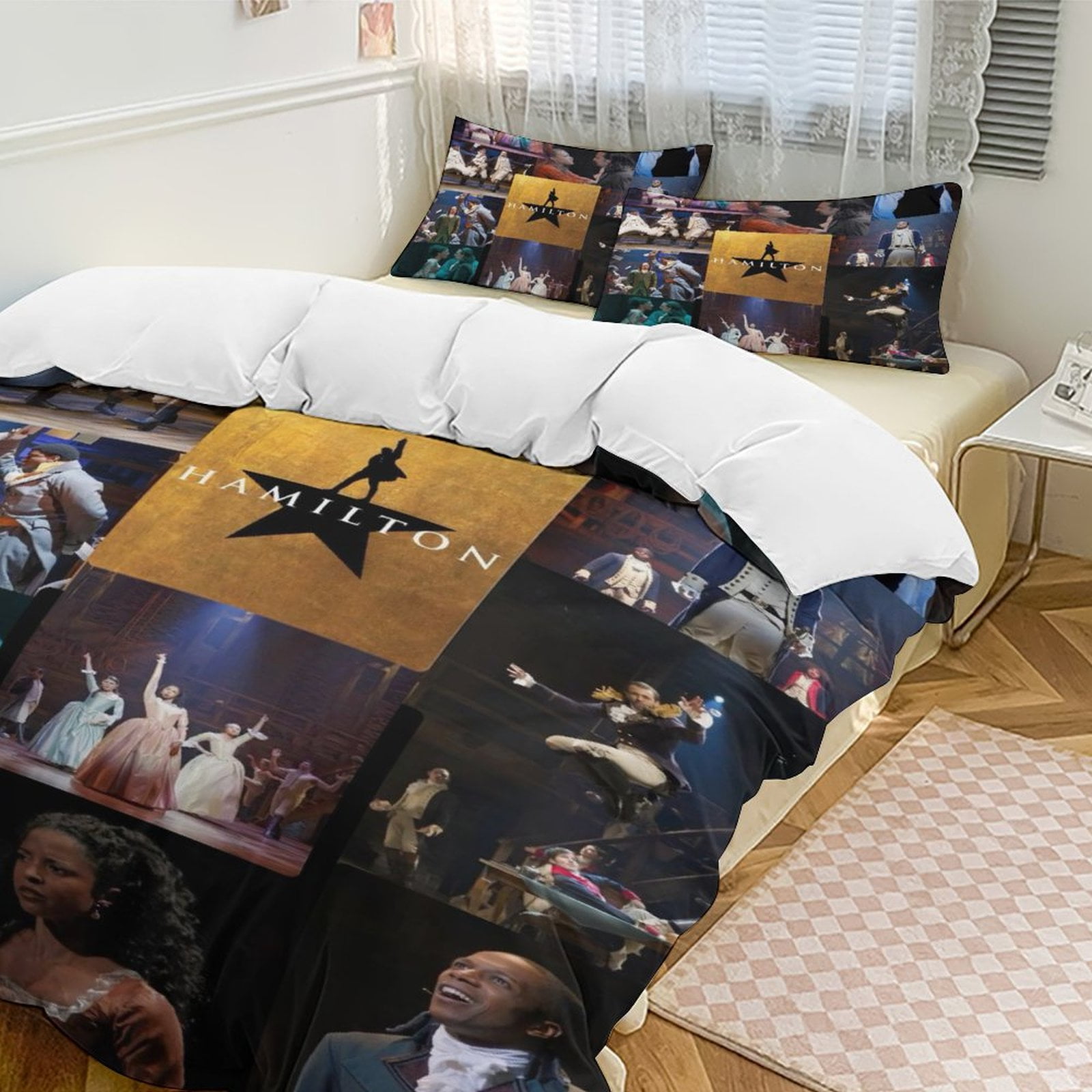 Hamilton The Musical Bedding Set Novelty Pattern Soft Microfiber ...
