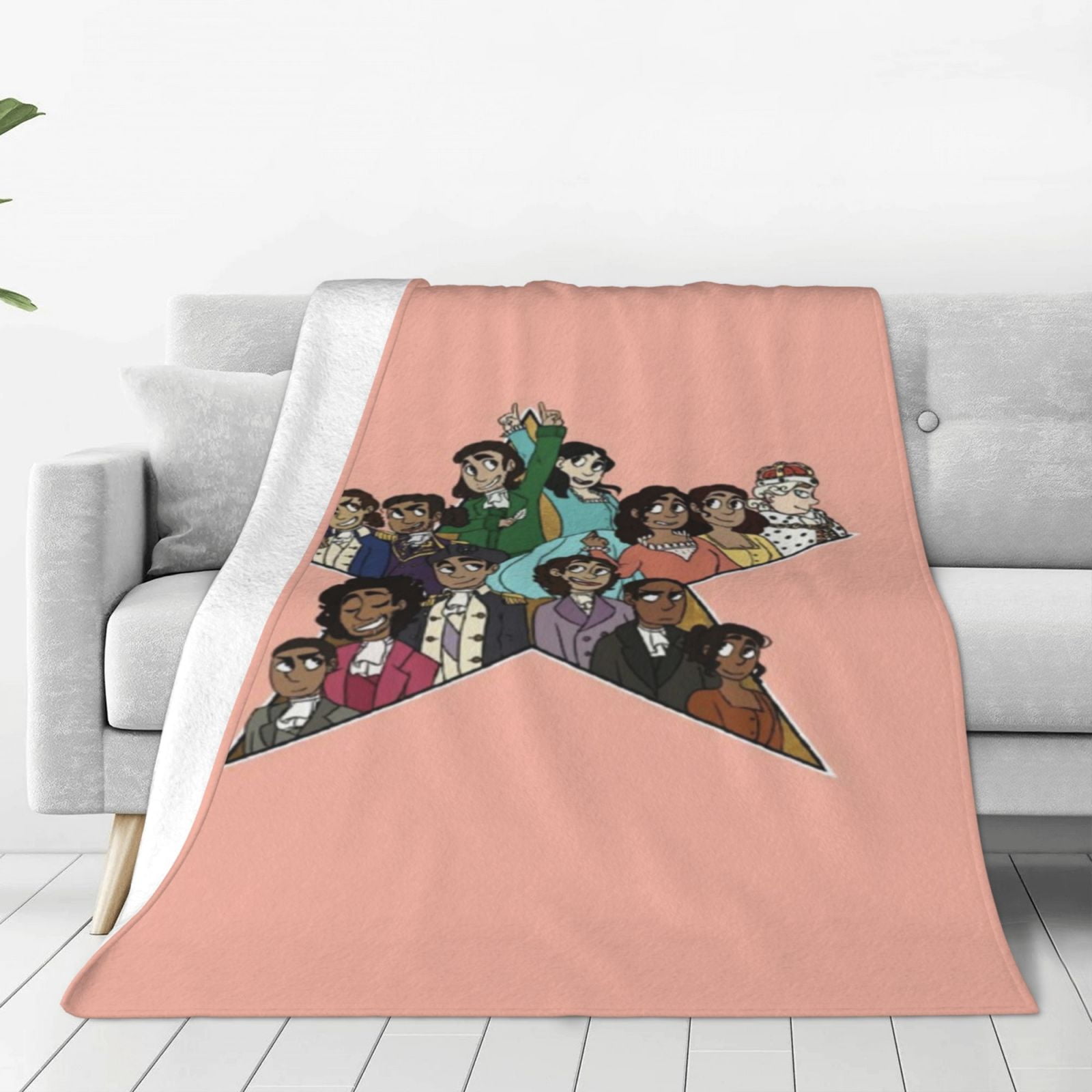 Hamilton The Musical Blanket Anime Soft Micro Fleece Blanket All Season ...