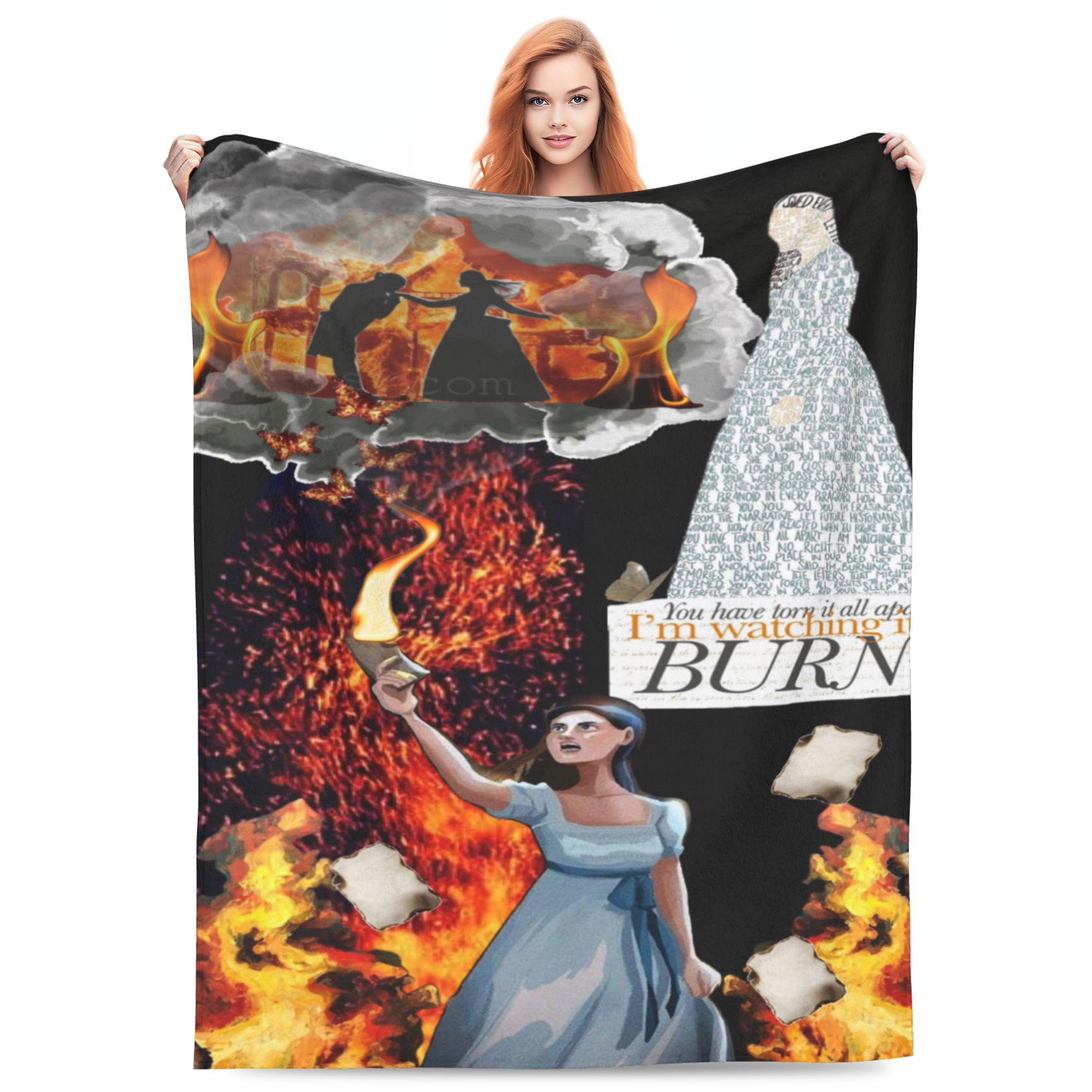 Hamilton The Musical Blanket Lightweight Throw Blanket Flannel Fleece ...