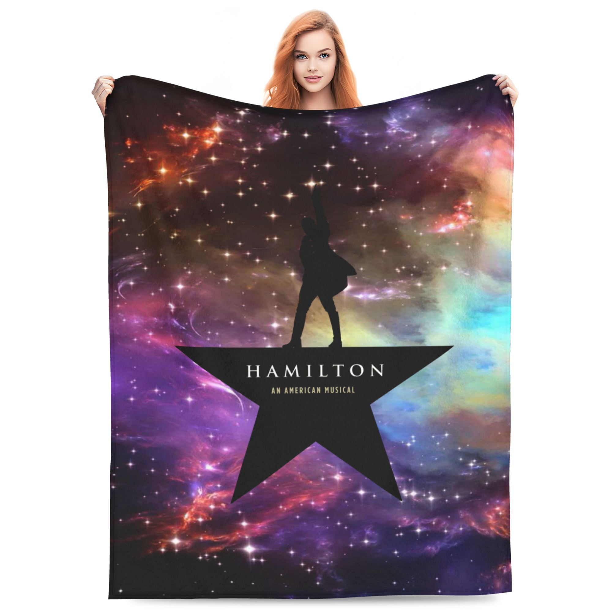 Hamilton The Musical Blanket Lightweight Throw Blanket Flannel Fleece ...