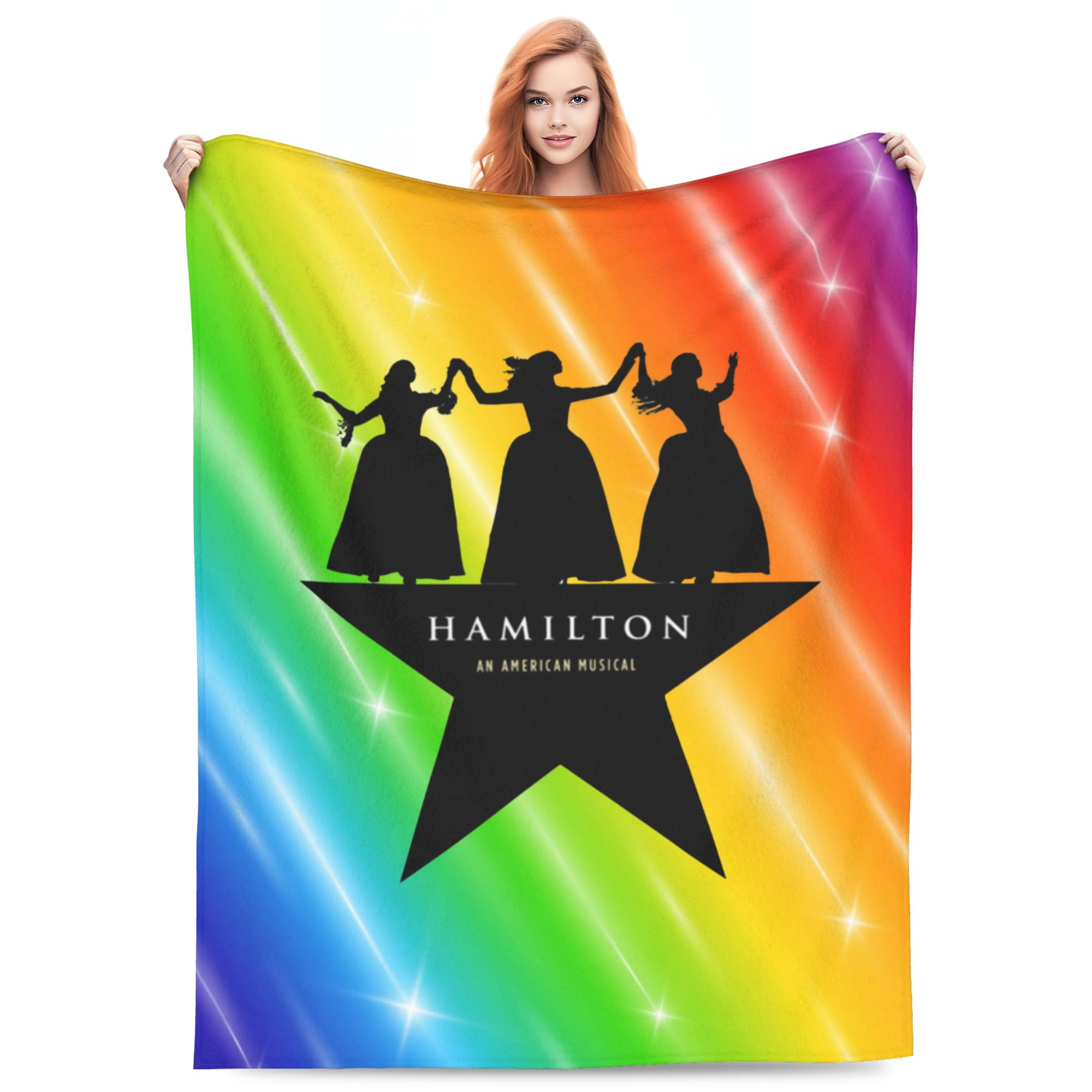 Hamilton The Musical Blanket Lightweight Throw Blanket Flannel Fleece ...