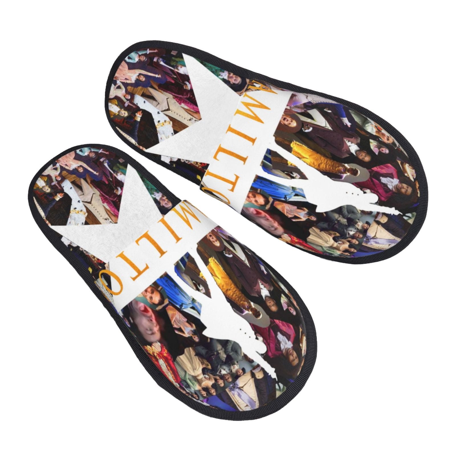Hamilton The Musical Furry Slippers For Men Women Fuzzy House Slippers ...