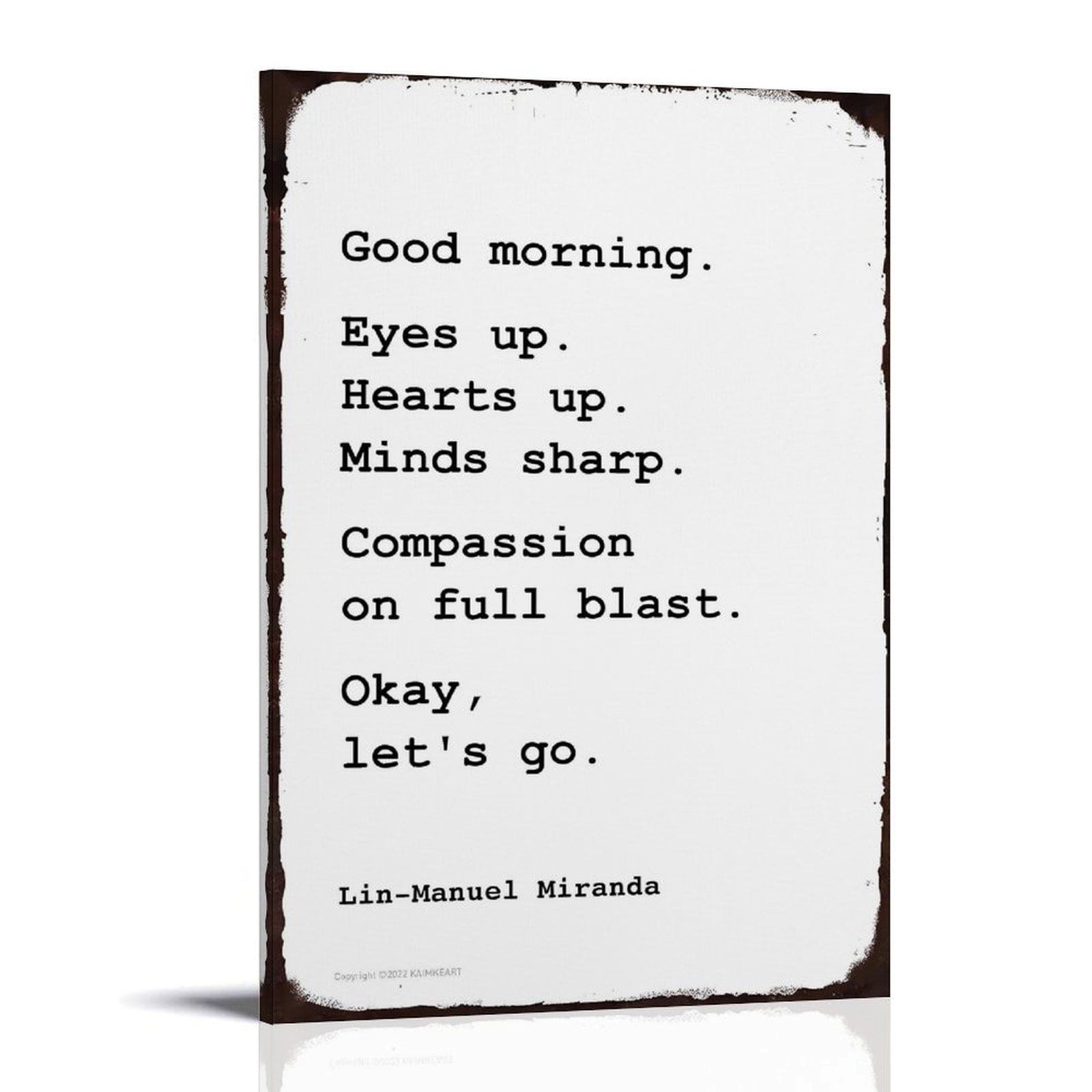 Hamilton The Musical Inspirational Quotes Painting Vintage Poster ...