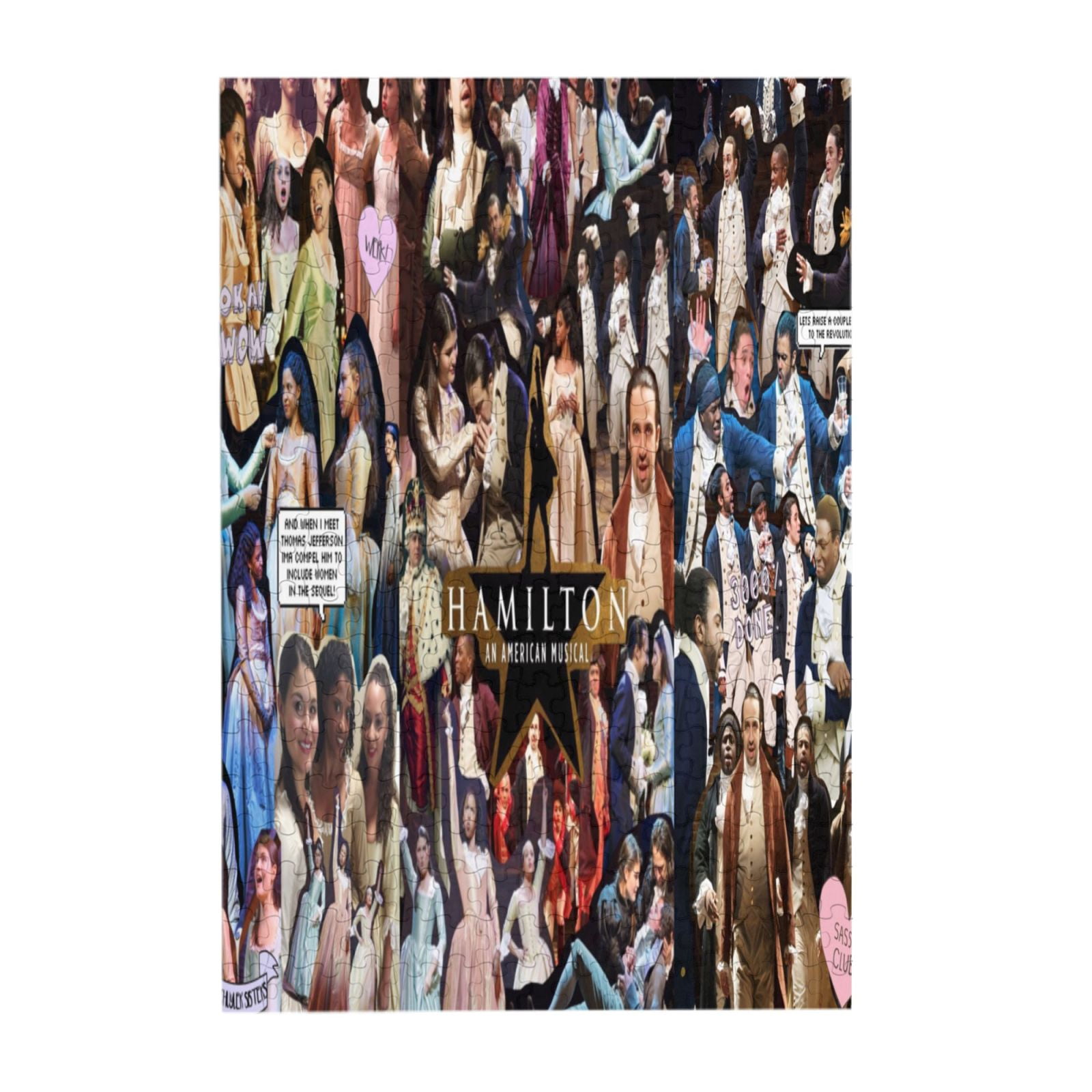 Hamilton The Musical Jigsaw Puzzles Anime Jigsaw Puzzle For Adults ...
