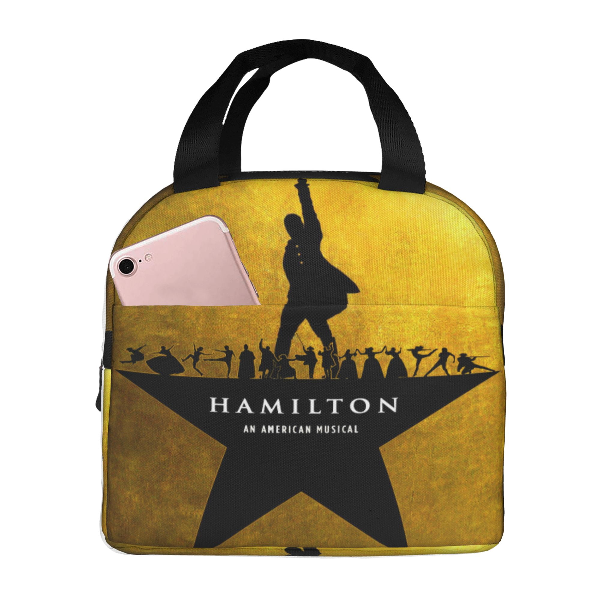 Hamilton The Musical Lunch Bag Tote Bag Insulated Lunch Box Picnic ...