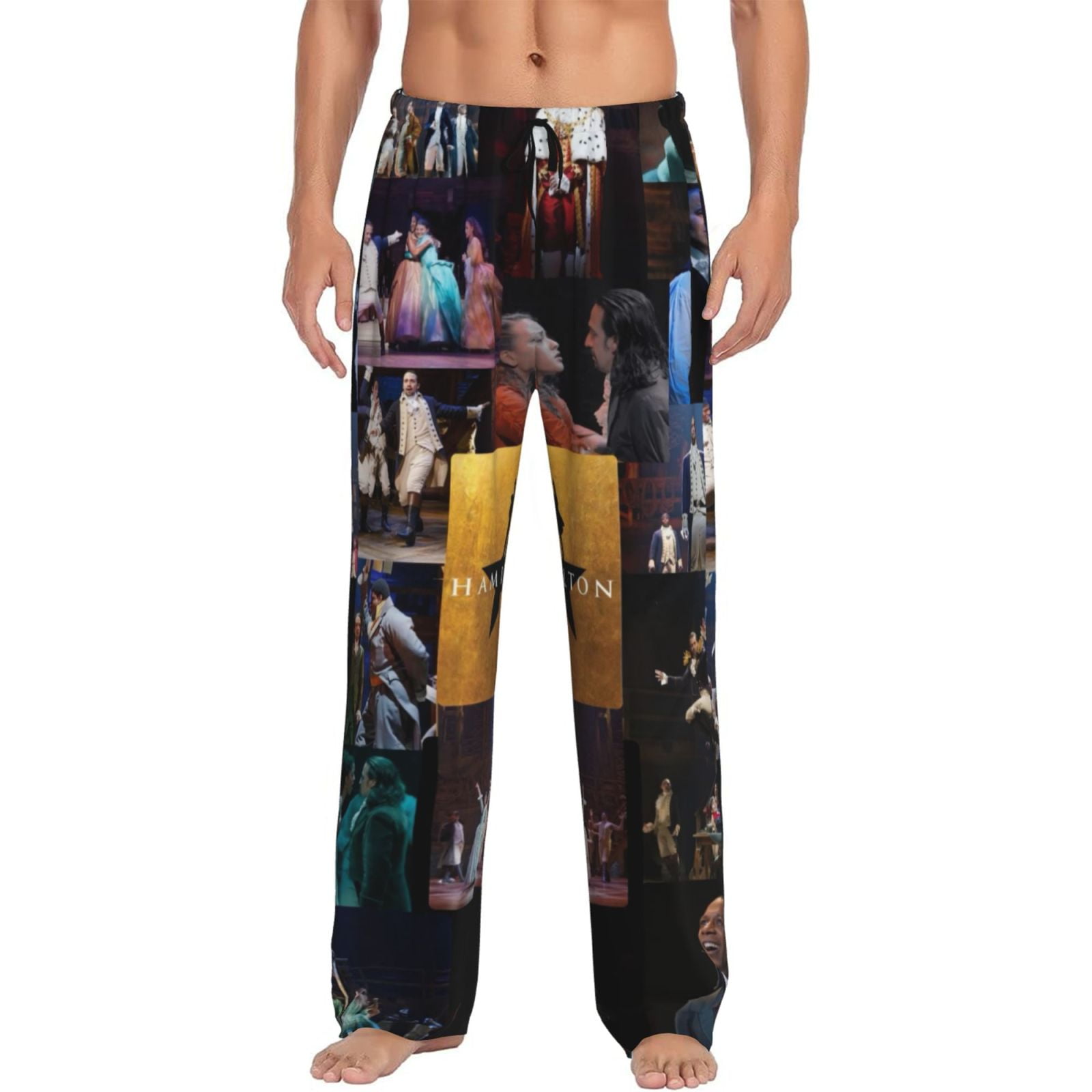 Hamilton The Musical Pajama Pants Drawstring Elastic Waistband Loungewear Comfy Separate Bottoms ...