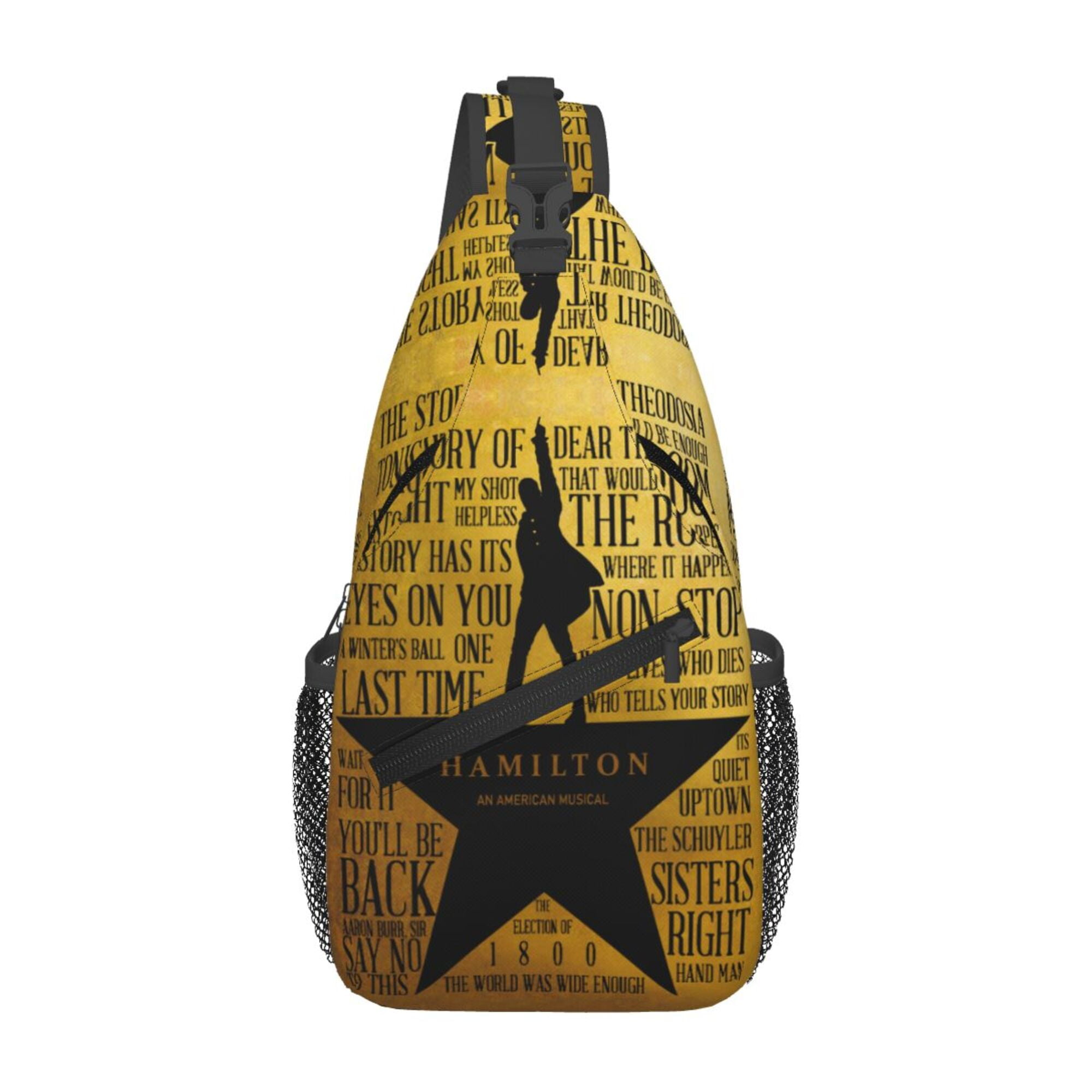 Hamilton The Musical Sling Bag Crossbody Sling Backpack Chest Bag ...