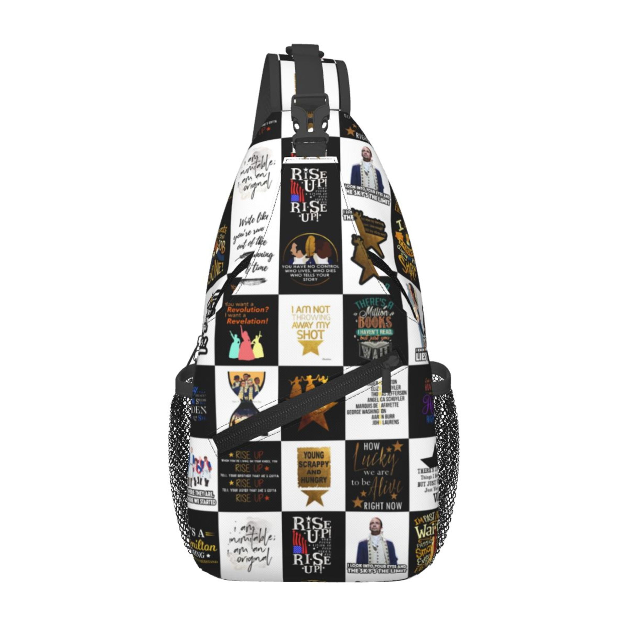 Hamilton The Musical Sling Bag Crossbody Sling Backpack Chest Bag ...