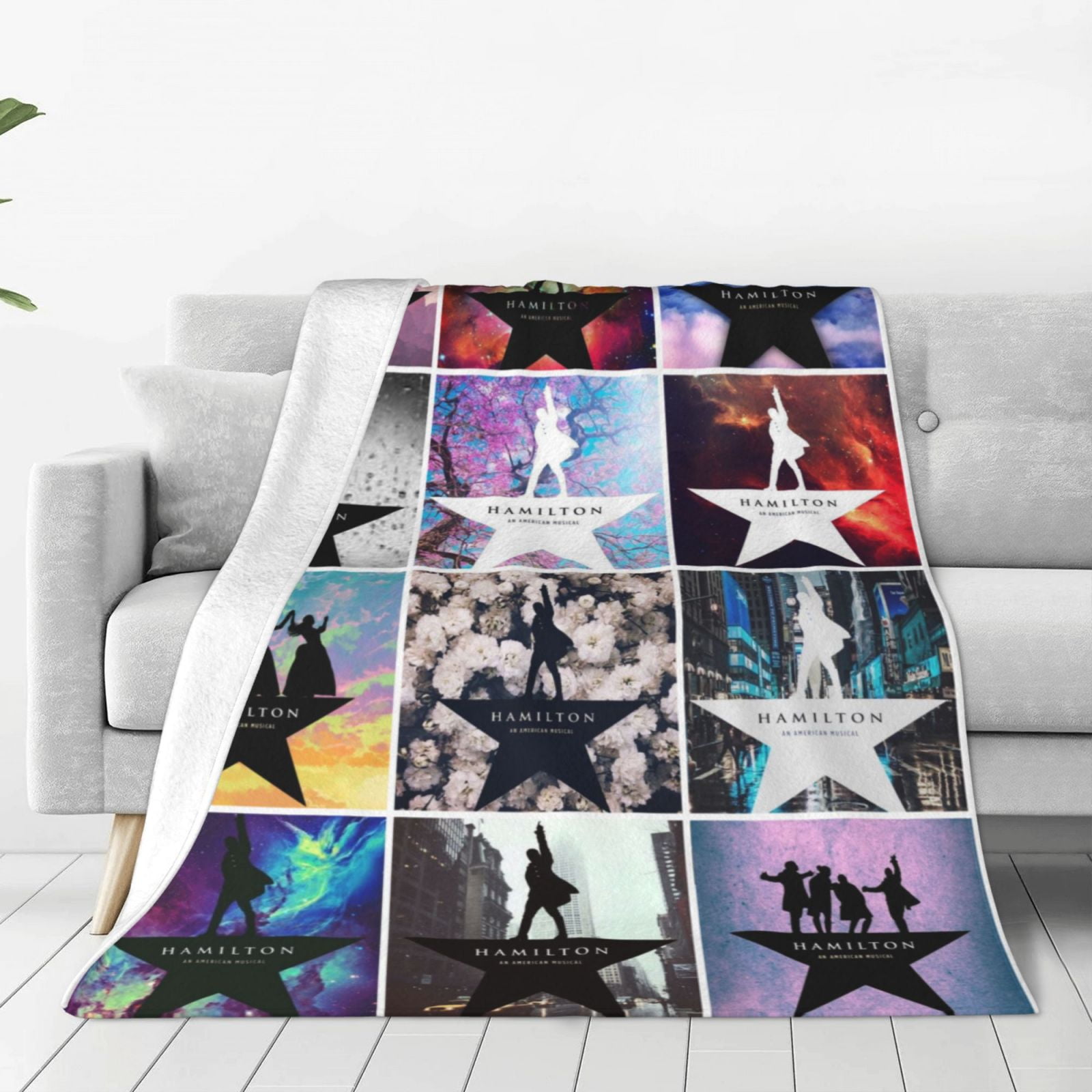 Hamilton The Musical Ultra-Soft Micro Fleece Blanket Throw All Season ...