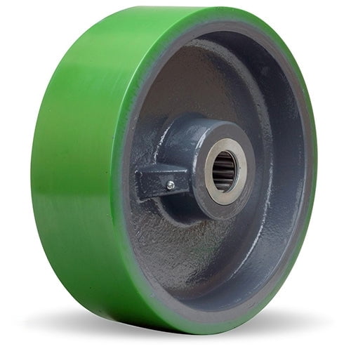 Hamilton W-1240-DL-2-3/16 Wheel - 12" Duralast Polyurethane on Cast ...