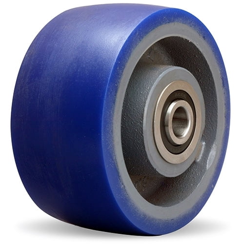 Hamilton W-630-SPT-1 Ergo-Glide Wheel - 6" Polyurethane on Cast Iron ...