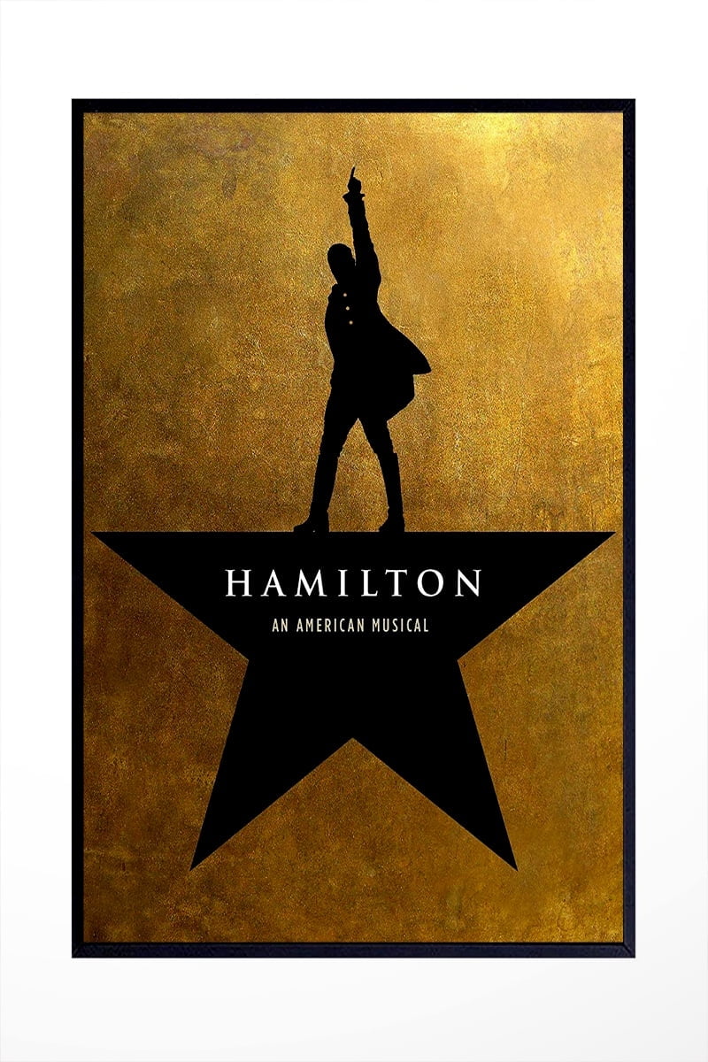 Hamilton American Musical Broadway Poster, 12x18 inch, High-Quality ...