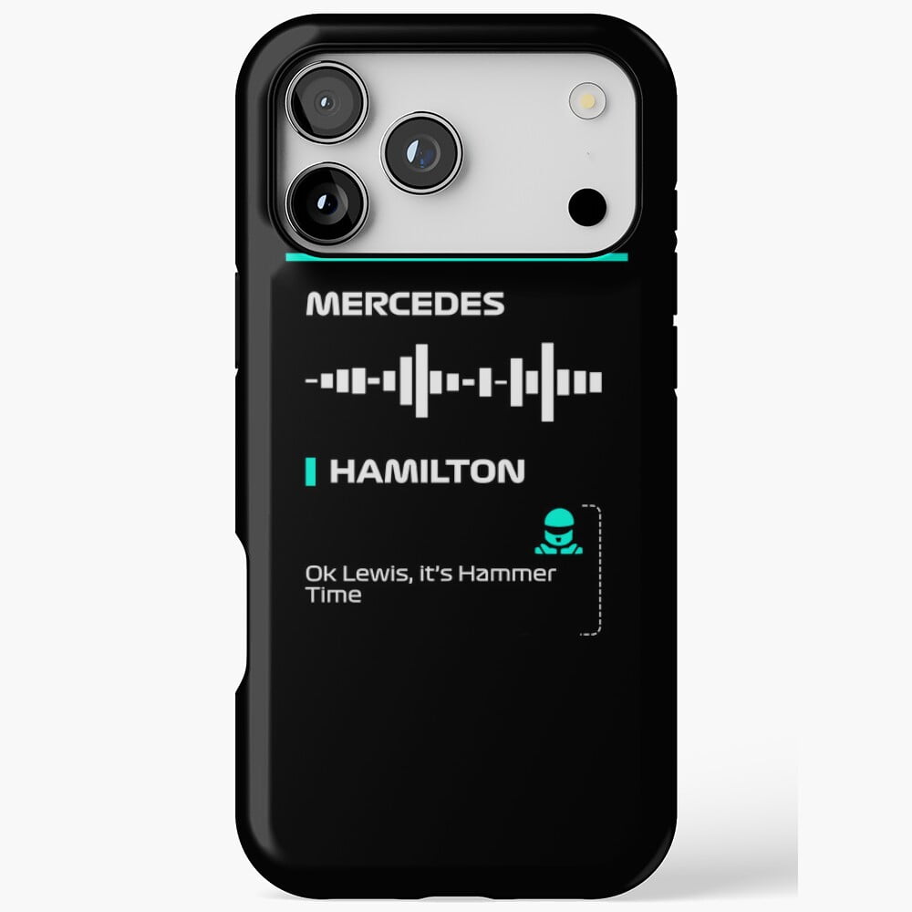 Hamilton radio message inspired art iPhone Case 17 to 11 Pro Max ...