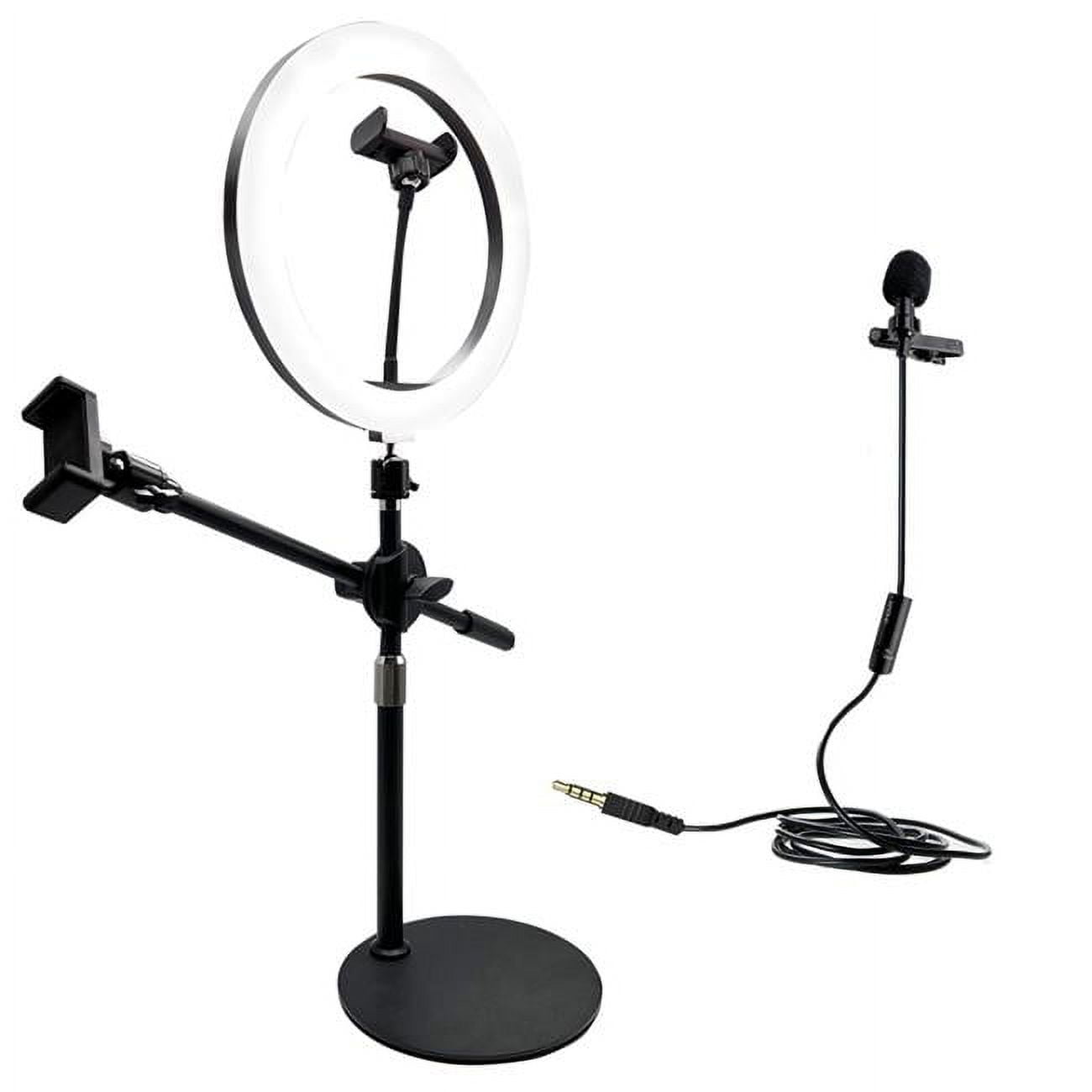 HamiltonBuhl BLITE-MIC Dual Smartphone Holders with Backlight ...