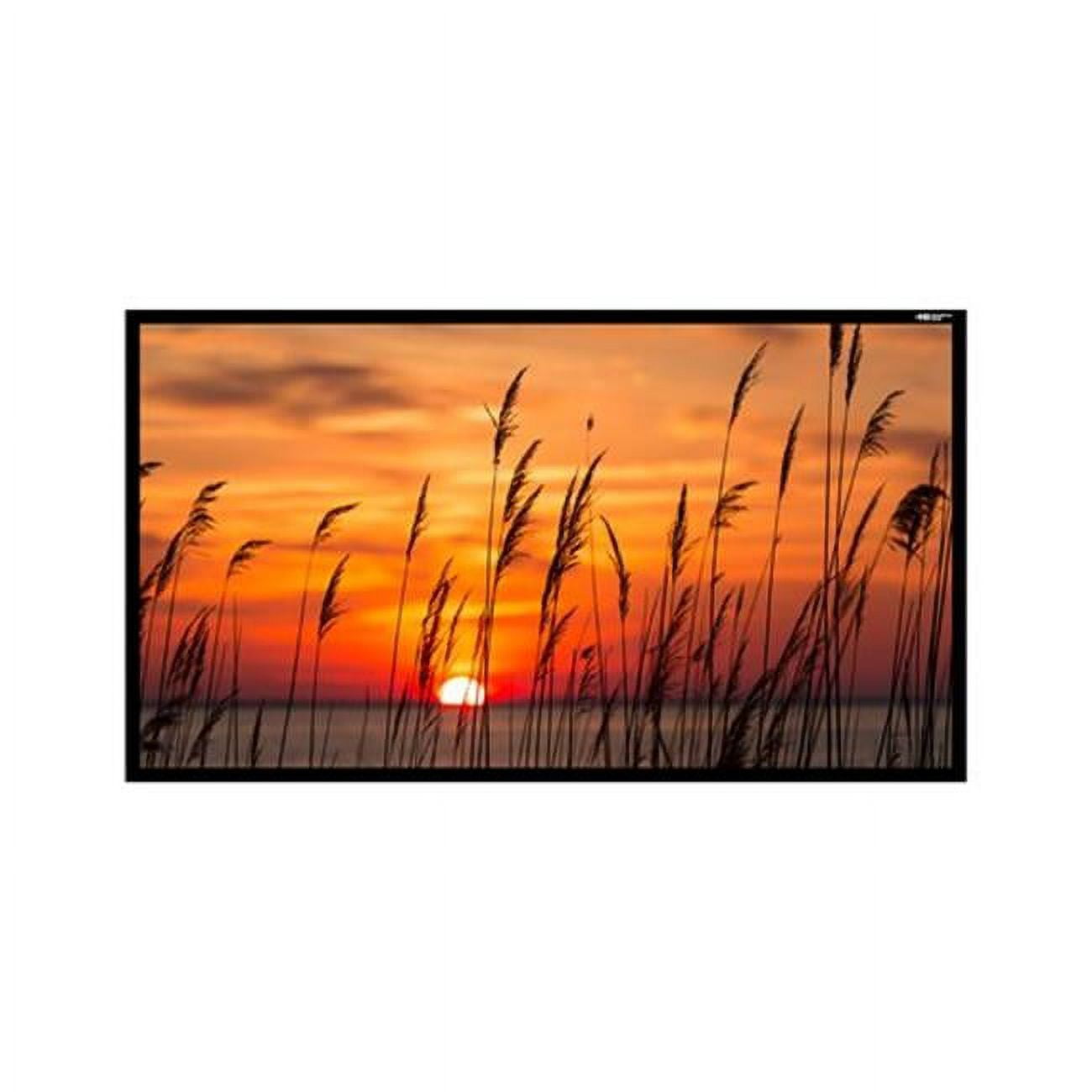 HamiltonBuhl FF-120-M 120 in. Diagonal Fixed Frame Projector Screen ...