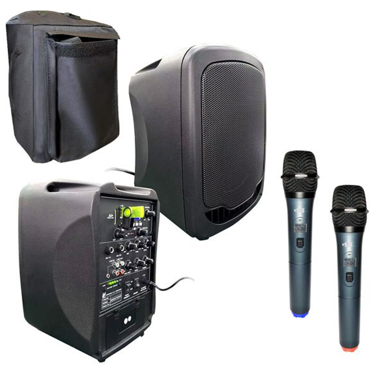 HamiltonBuhl High Quality Compact PA System - Bluetooth, USB, SD Card ...