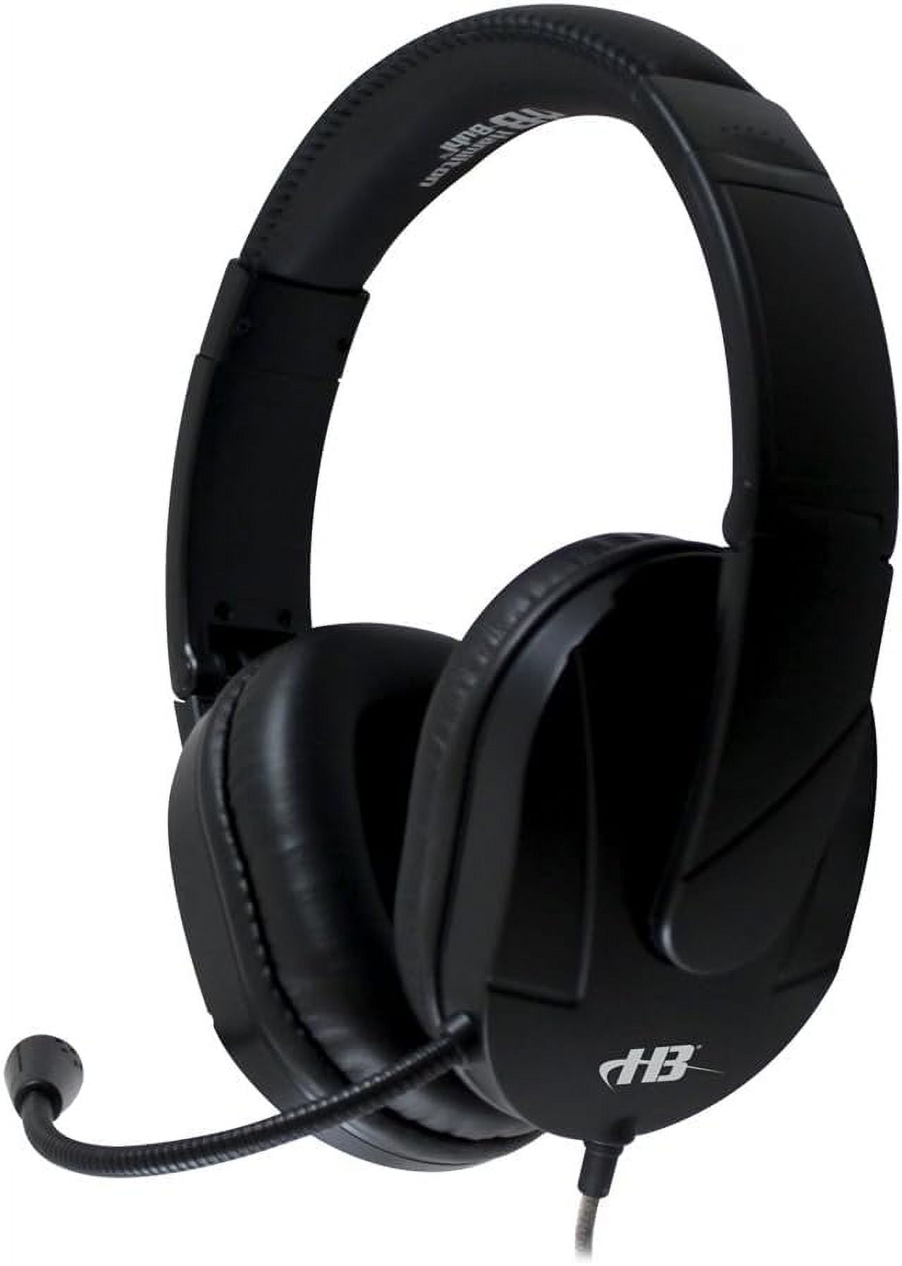 HamiltonBuhl MACH-2 Multimedia Stereo Headset - Over-Ear with Steel ...