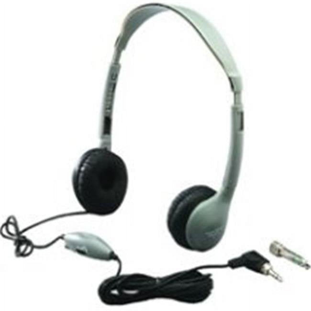 HamiltonBuhl On-Ear Stereo Headphone with Leatherette Cushions and in ...
