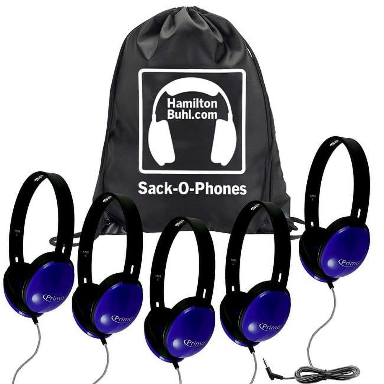 Hamilton Buhl Over-Ear Headphones Blue, SOP-PRM100 5 Pack - Walmart.com