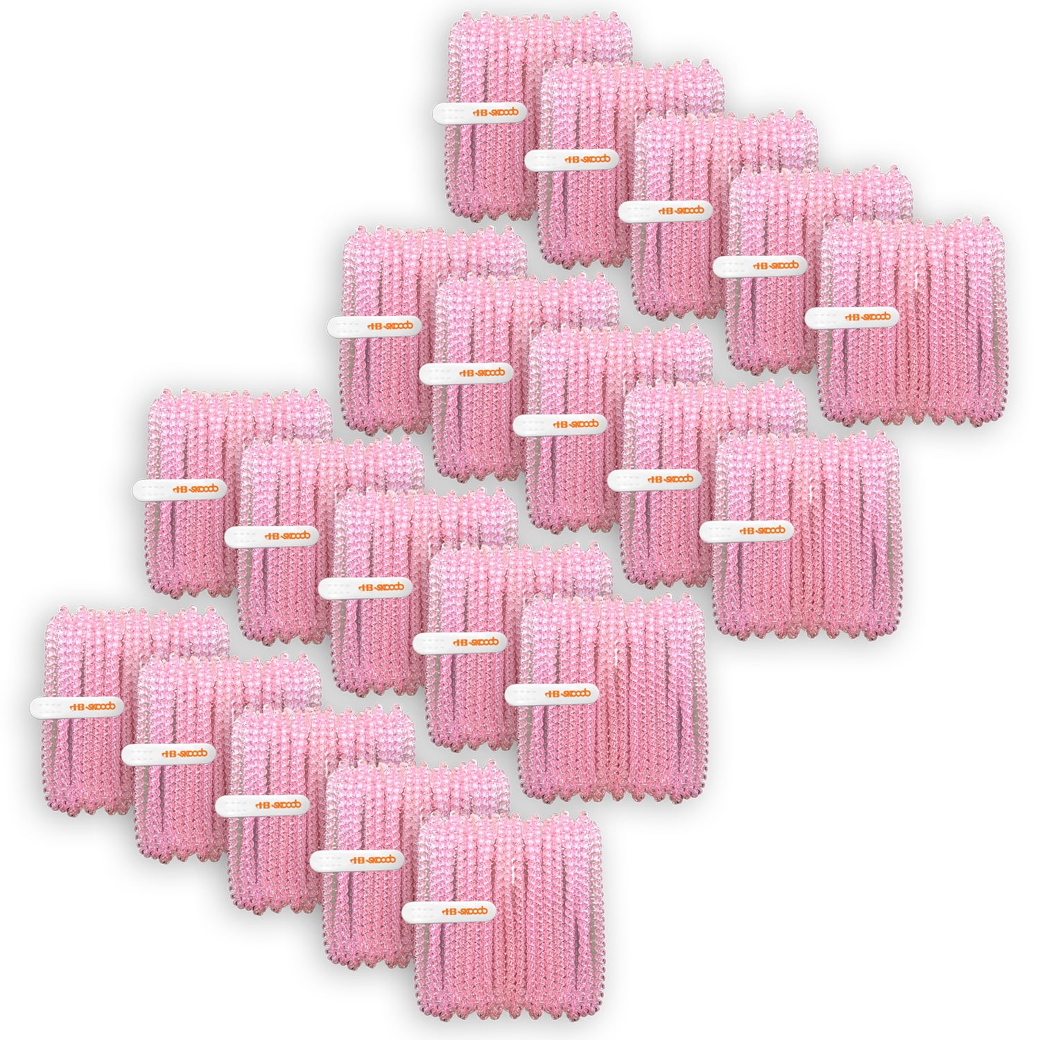 HamiltonBuhl® Skooob Tangle Free Earbud Covers - Translucent Pink, Pack ...