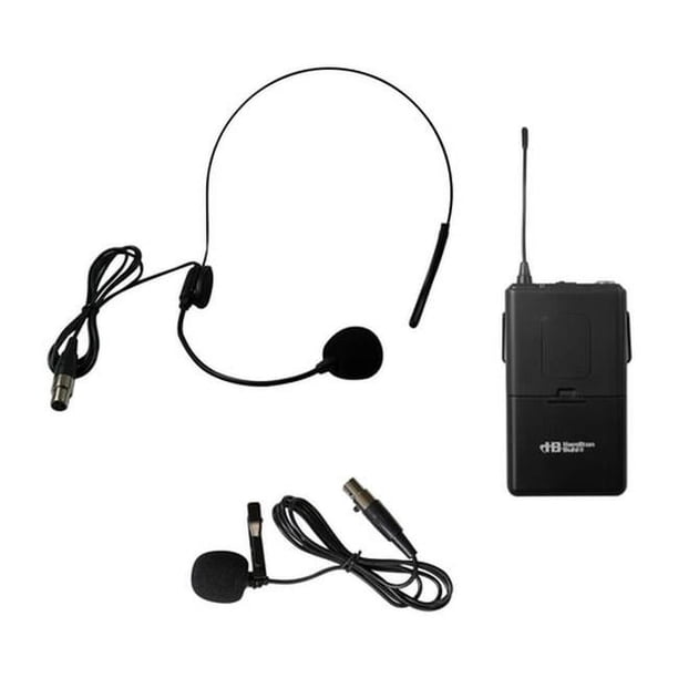 HamiltonBuhl VENU100A and VENU80A Belt Pack with Lapel Mic and Head ...