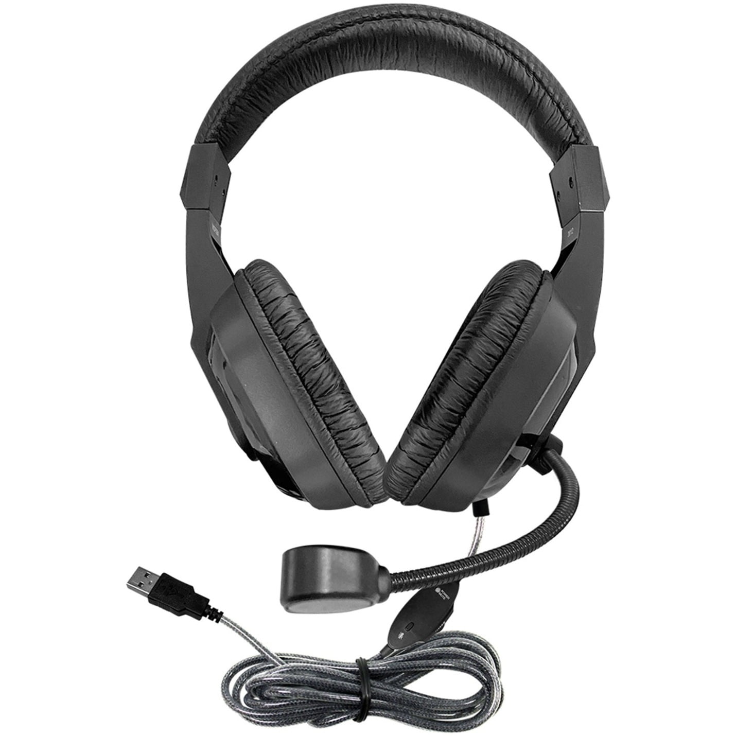 Hamilton Buhl Deluxe USB Multimedia Headset with Steel-Reinforced ...