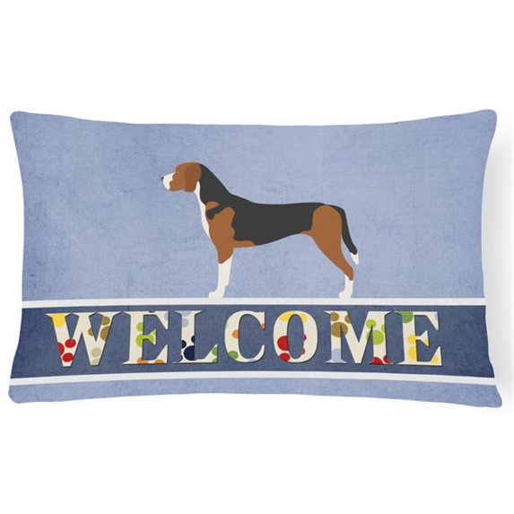 Hamiltonst-vare Welcome Canvas Fabric Decorative Pillow - Walmart.com
