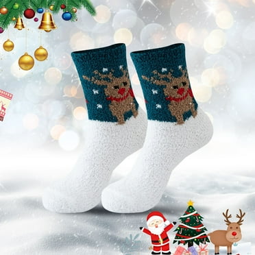 Fuzzy Socks for Women Thick Winter Warm Fluffy Cozy Socks Super Soft ...