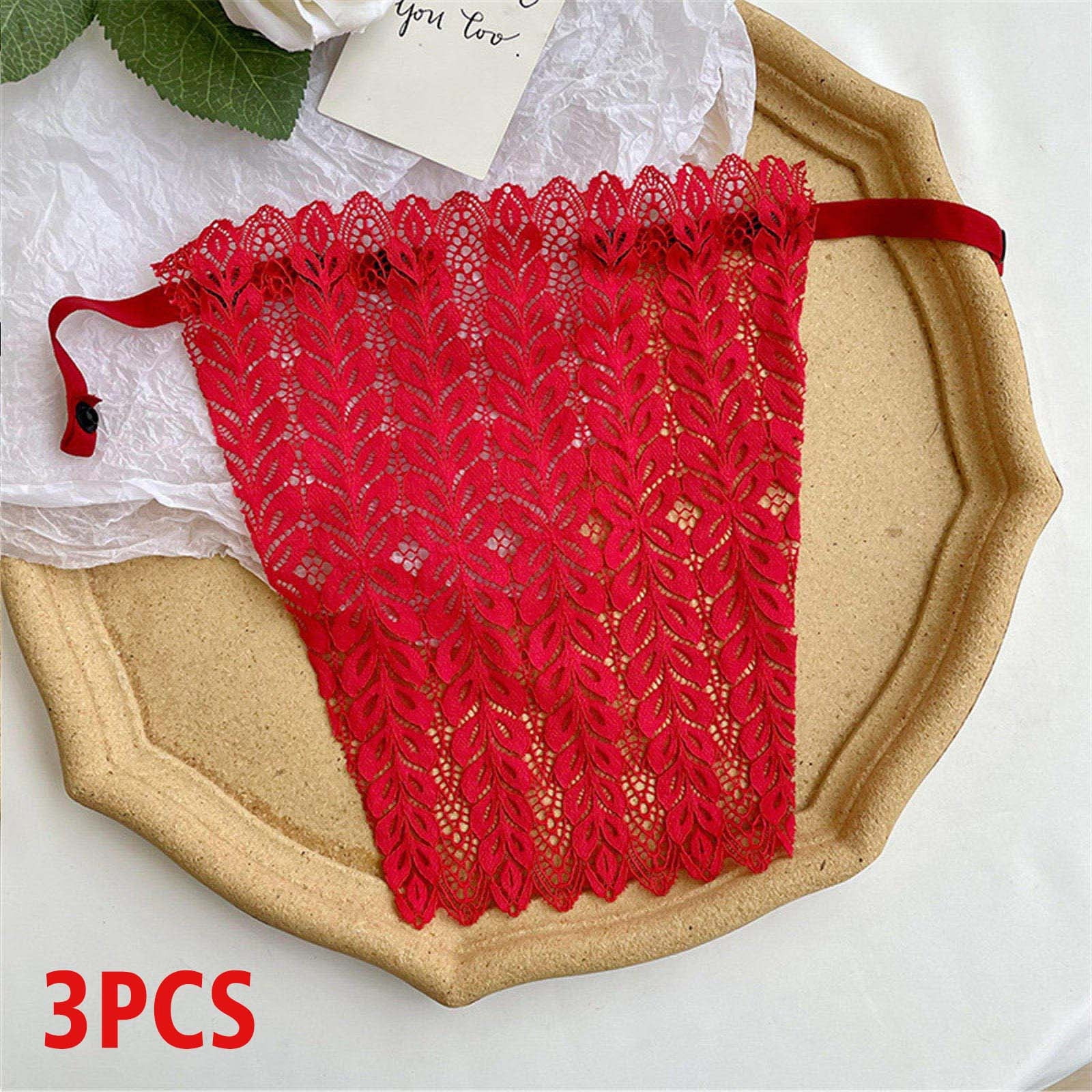 Hamky Detachable Collar,Fake Collar Lace Cleavage Covers Avoid Wardrobe ...