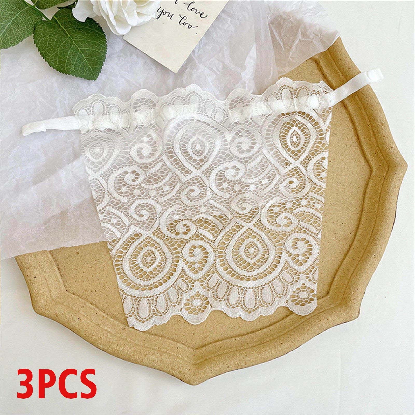 Hamky Detachable Collar,Fake Collar Lace Cleavage Covers Avoid Wardrobe ...