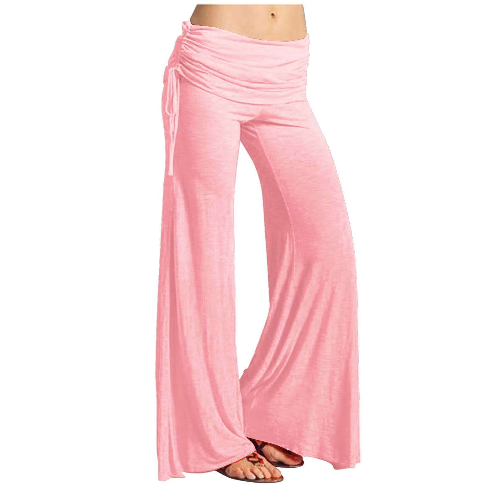 Hamky Flare Leggings Lounge Pants Women Womens Casual Loose Low Waisted ...