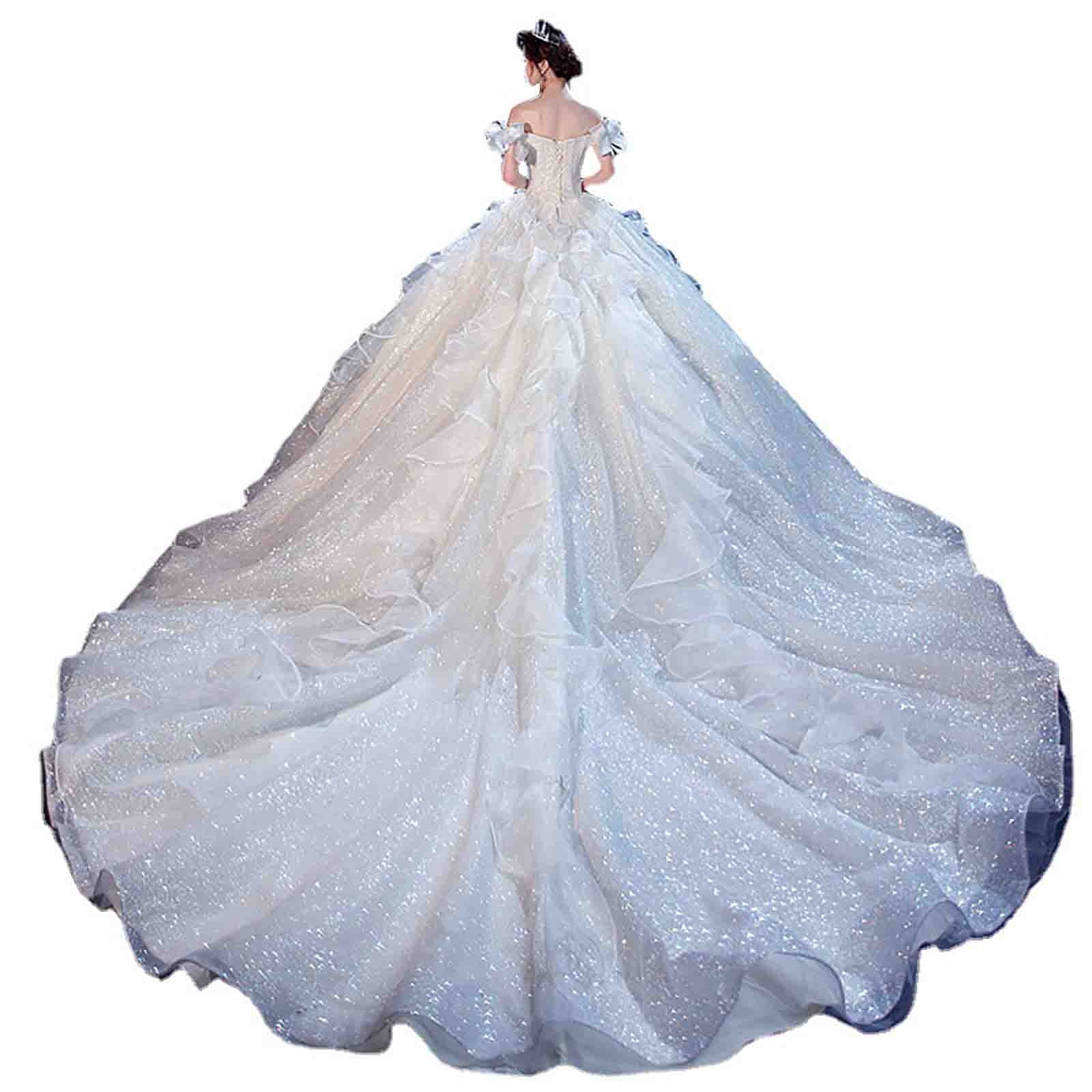 Hamky Wedding Dress Prom Dress Maxi Dress The New Small With Big ...