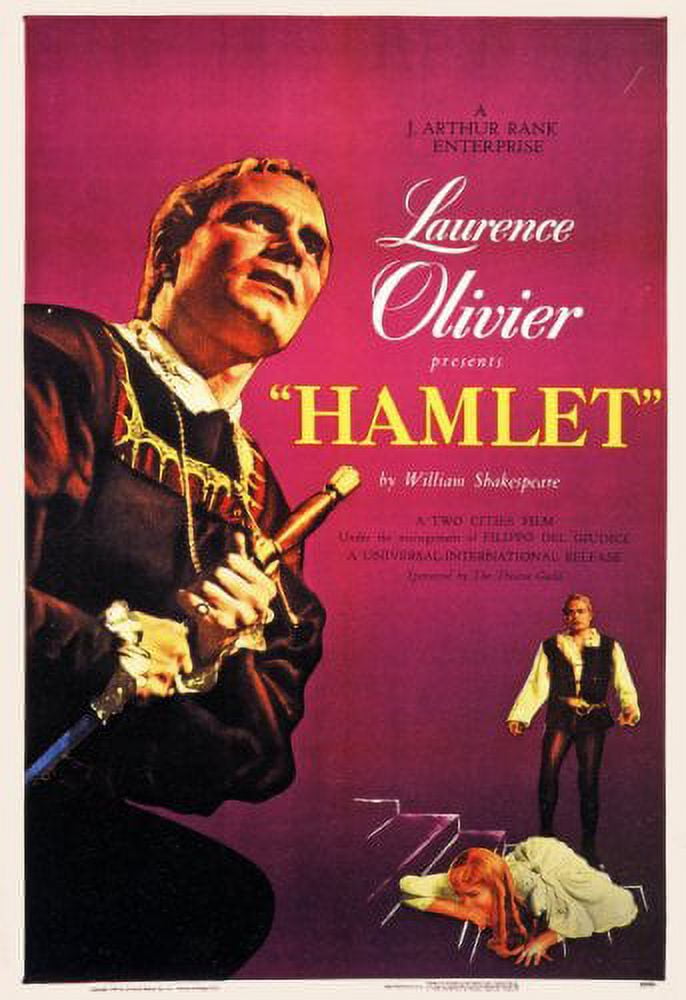Hamlet Movie Poster 16x24 Poster Medium Art Poster 16x24 Unframed, Age ...