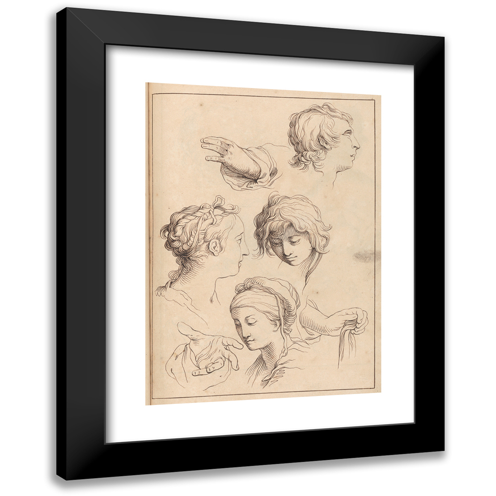 Hamlet Winstanley 18x24 Black Modern Framed Museum Art Print Titled ...