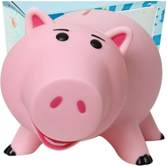 Hamm Piggy Bank Unbreakable Cute Pink Pig Money Bank Plastic Saving ...