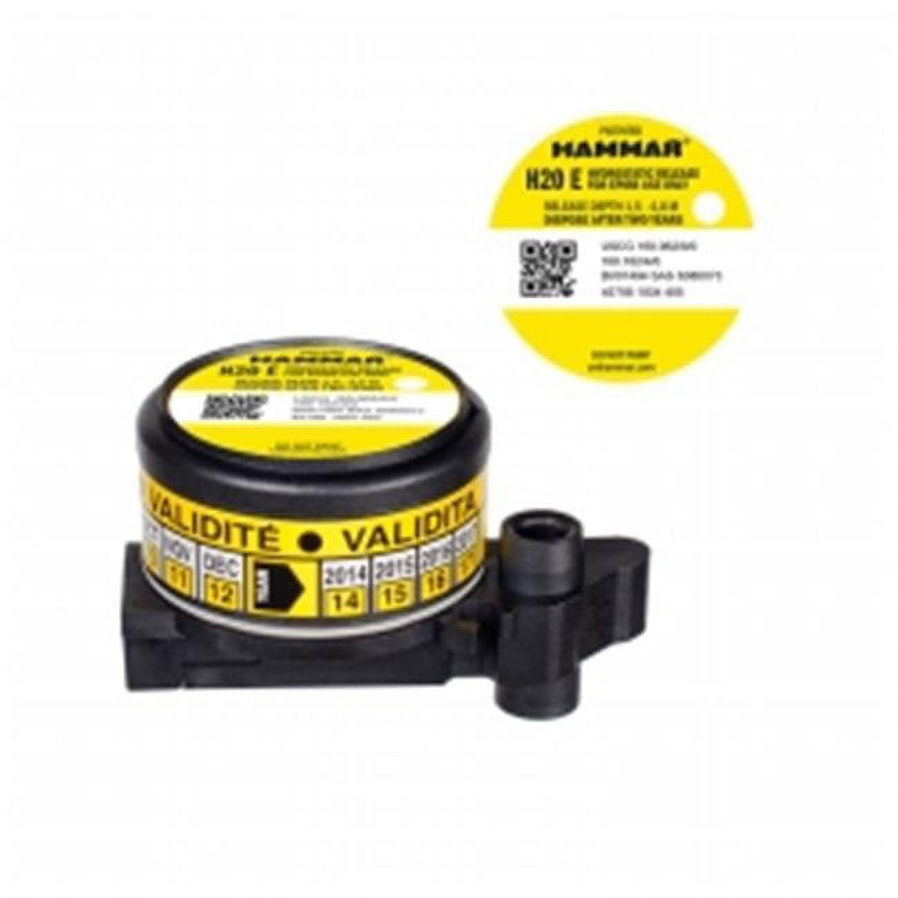 Hammar Replacement Hydrostatic Release Unit for Epirb H20E HRU - USCG, SOLAS & MED - Walmart.com