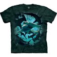 Hammer Head Swirl Classic All Over Print Unisex T-Shirt Tee Sweatshirt ...